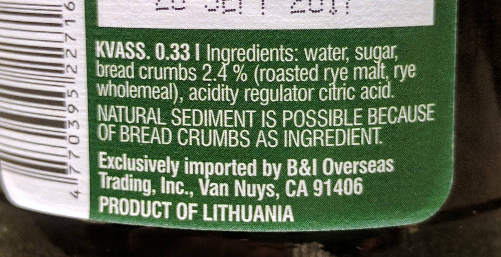 Gubernija Kbac (Kvass) – Sodafry