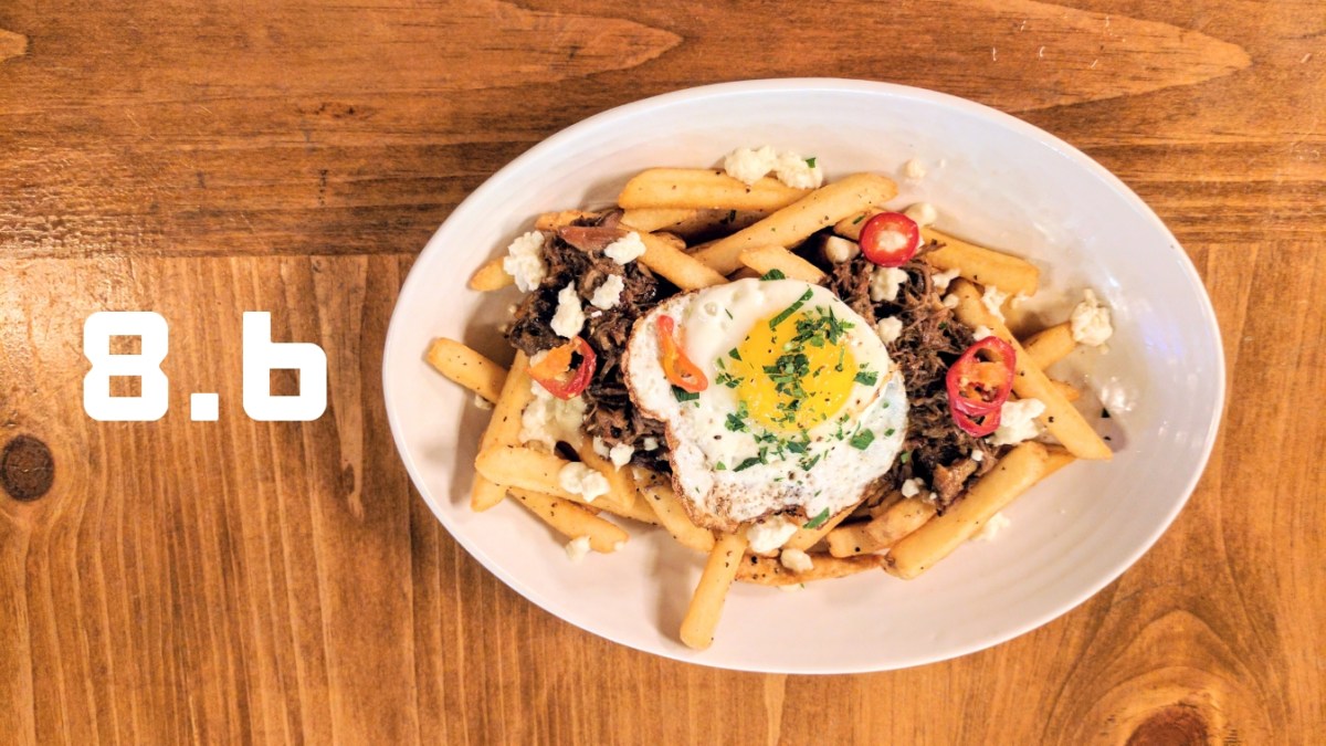 Beer Braised Oxtail Poutine – Shearwater Tavern – Sodafry