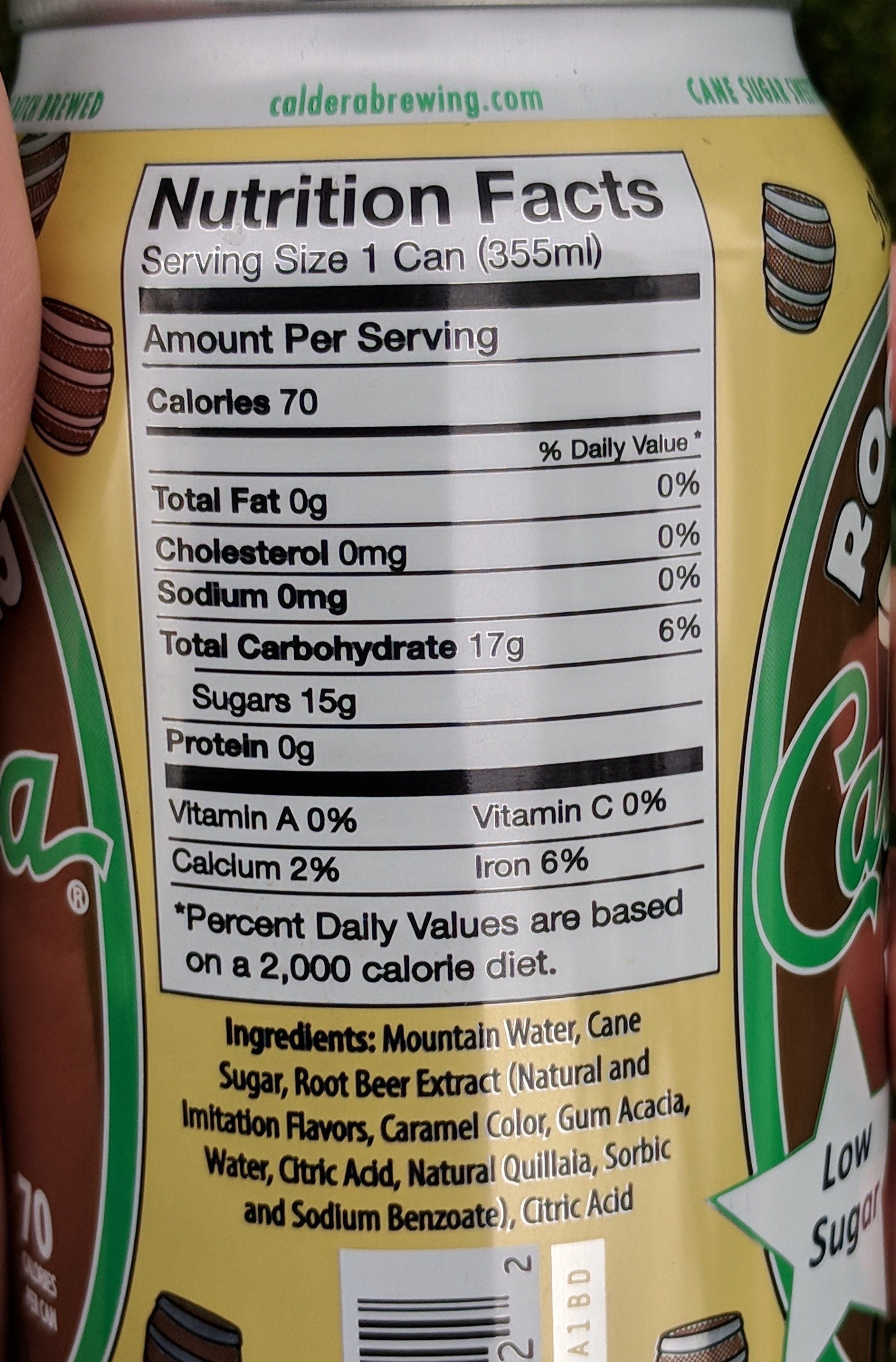 Caldera Soda Works – Root Beer – Sodafry