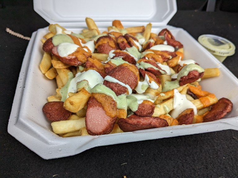 Pollos a la Brasa San Fernando – Salchipapas (and jury duty) – Sodafry