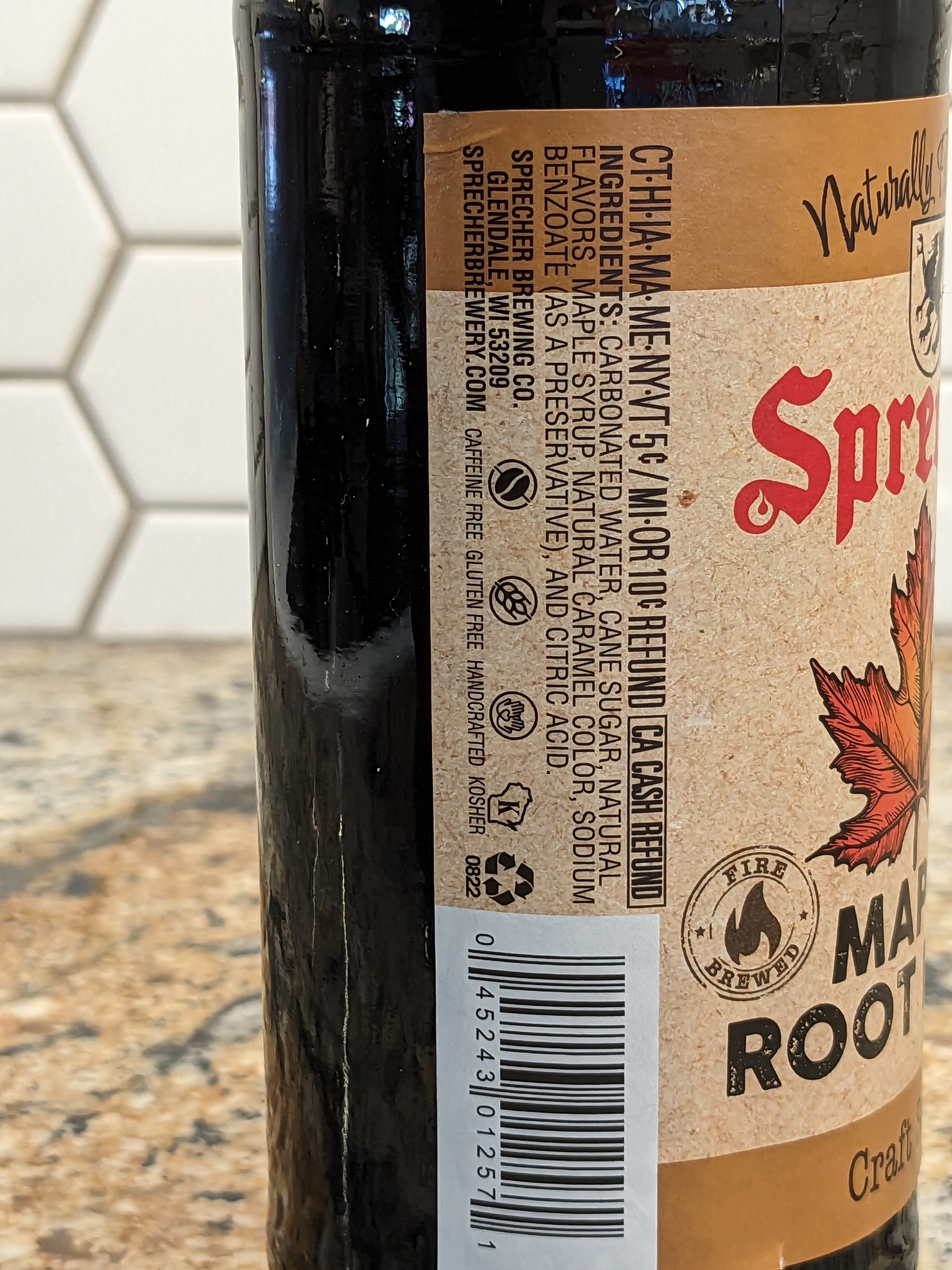 Sprecher Maple Root Beer – Reviewed – Sodafry