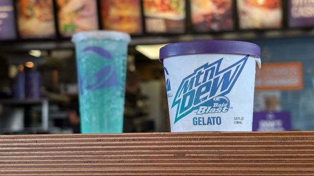 Taco Bell Mtn Dew Baja Blast Gelato Review – Sodafry