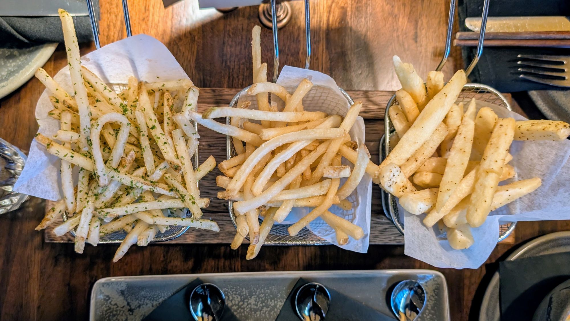 Bar Dojo – Flight of Fries – Sodafry